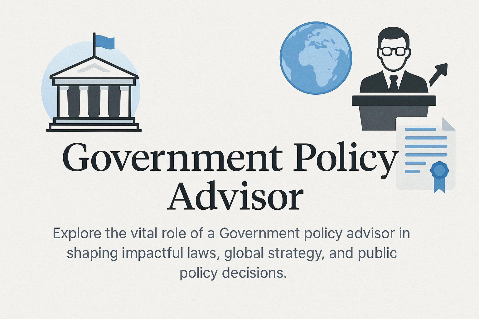 Understanding The Role Of A Government Policy Advisor 2025